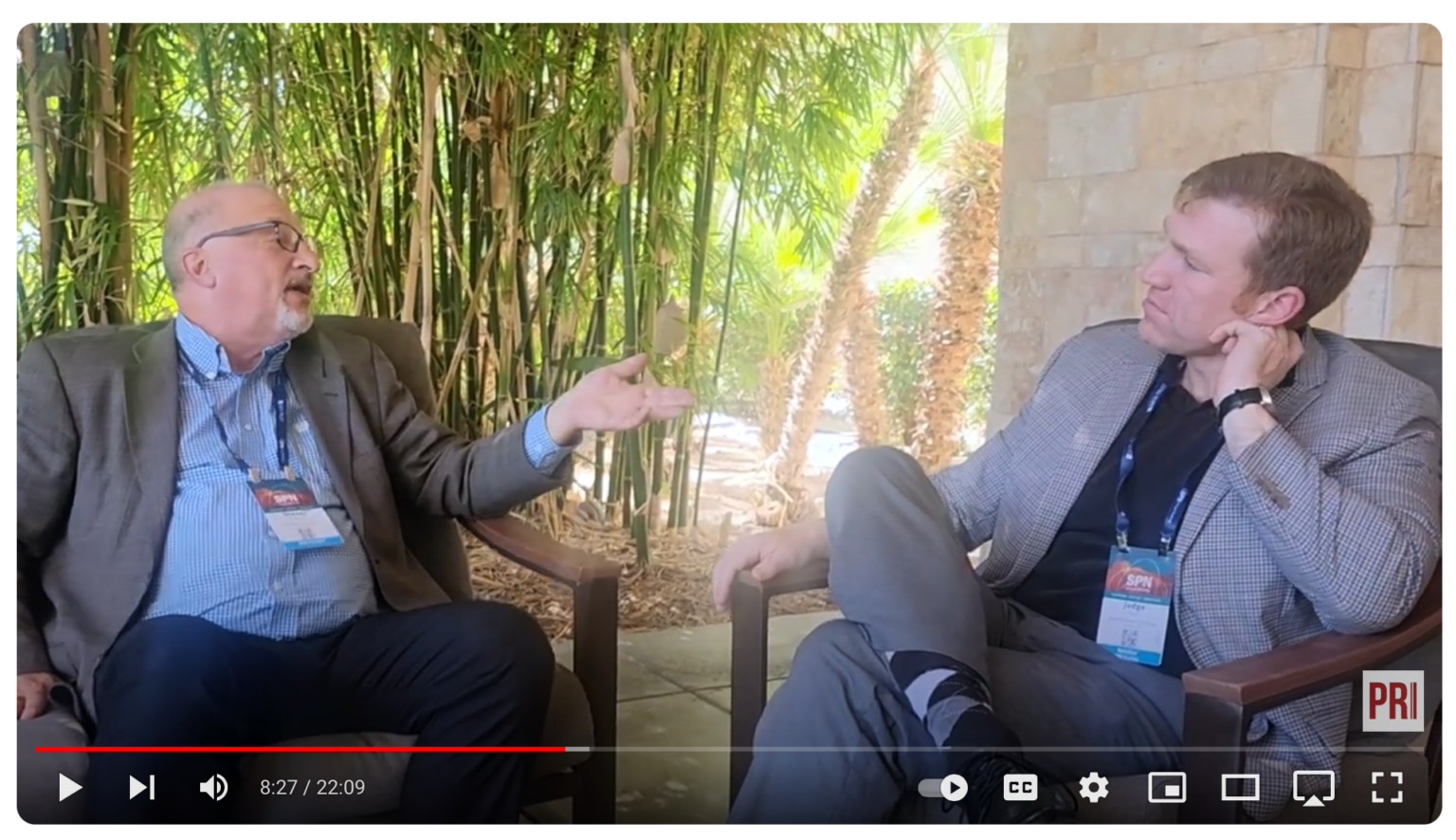 Steven Greenhut talks with Judge Glock - Pacific Research Institute